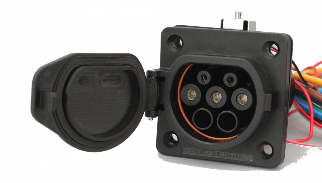 AC Socket Outlet - GB/T - 32A - Raydiall's products - Raydiall Automotive