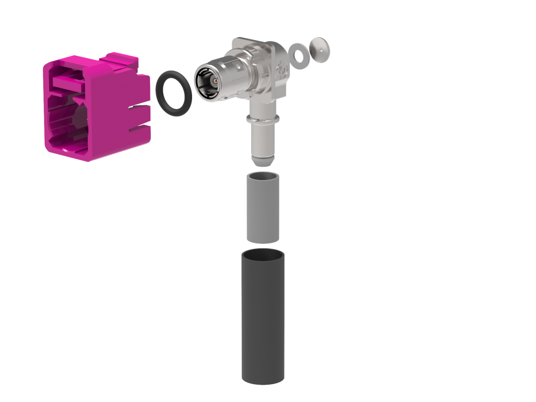 FAKRA 90° Waterproof - Raydiall's products -Raydiall Automotive